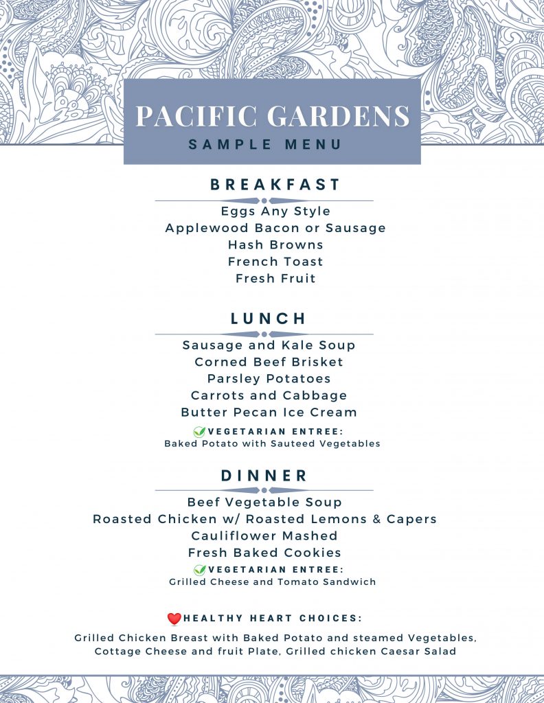 Dining – Pacific Gardens